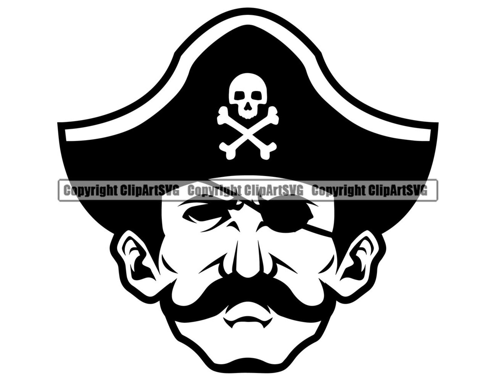 Pirate Mascot School Team Sport Esport Game Emblem Sign Club Badge Icon ...