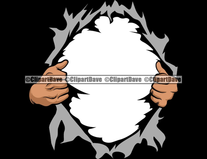 Hand Rip Ripping Tear Tearing Hole Flag Country Sign Symbol - Etsy ...