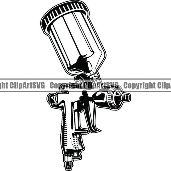 Paint Sprayer Svg - Etsy