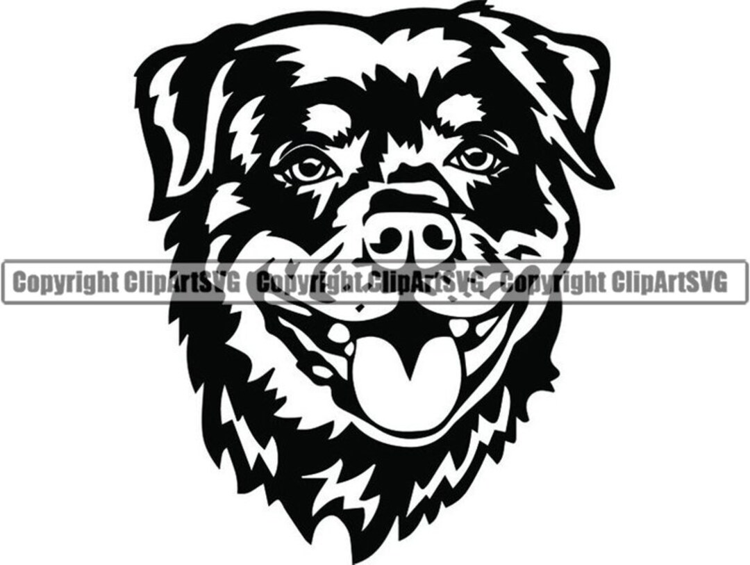 Rottweiler #79 Dog Breed Animal Pet Guard Security Canine Pedigree ...