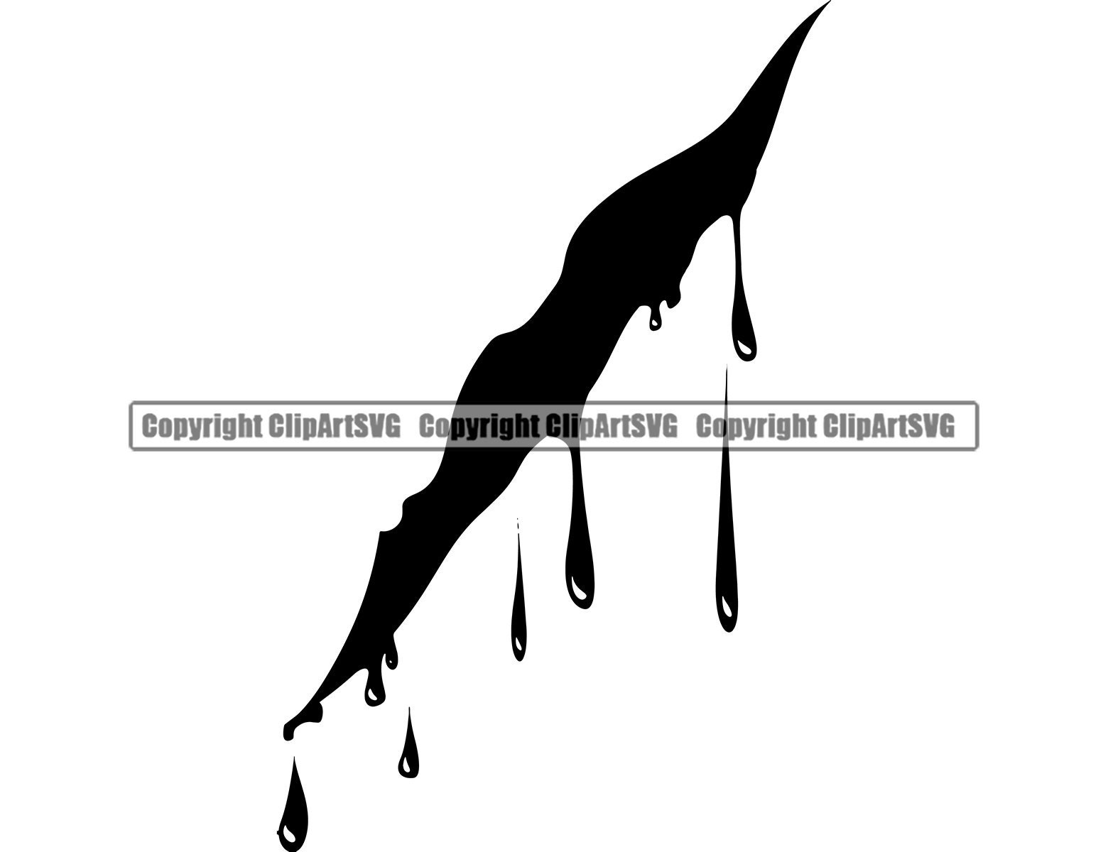 Blood Slice Cut Injury Wound Drip Drop Splatter Liquid Water - Etsy