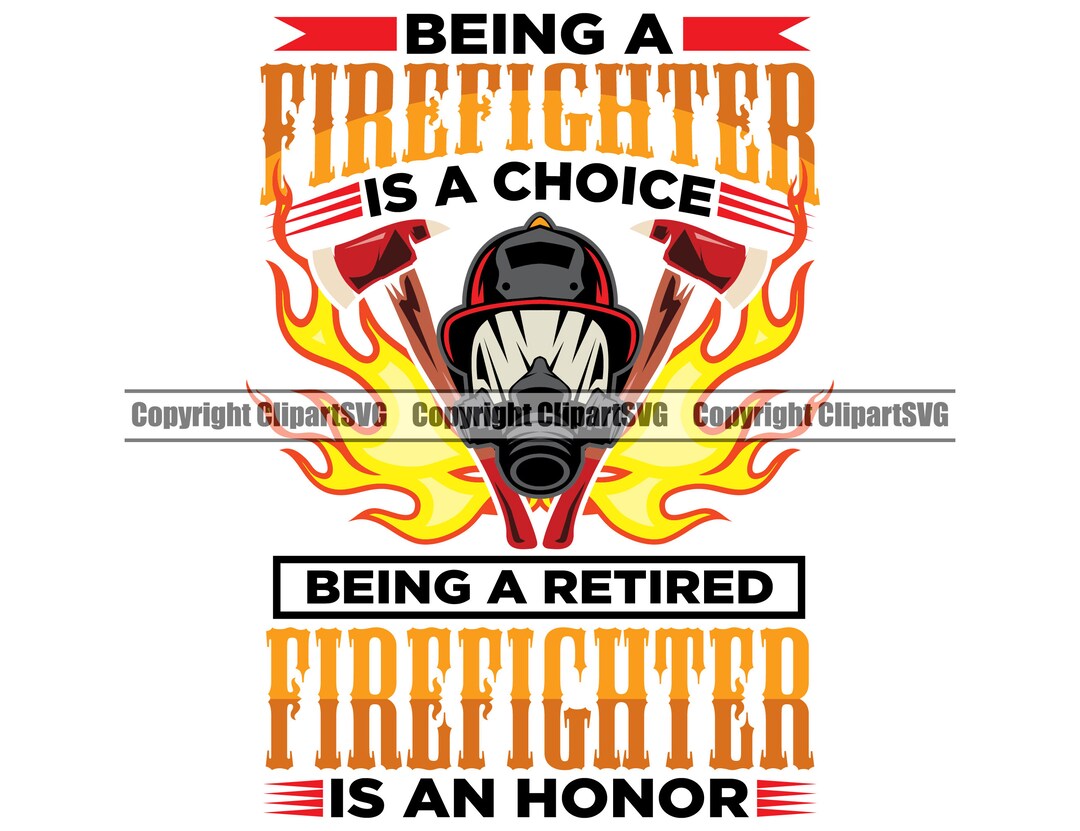 Firefighter Retired Hero Shield Sign USA America American Flag Fire ...