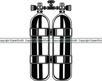 Oxygen Tank Svg | Etsy
