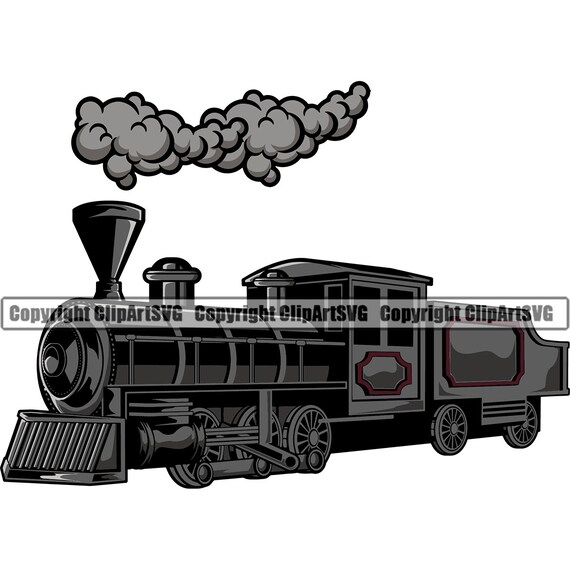Railroad Train Clip Art
