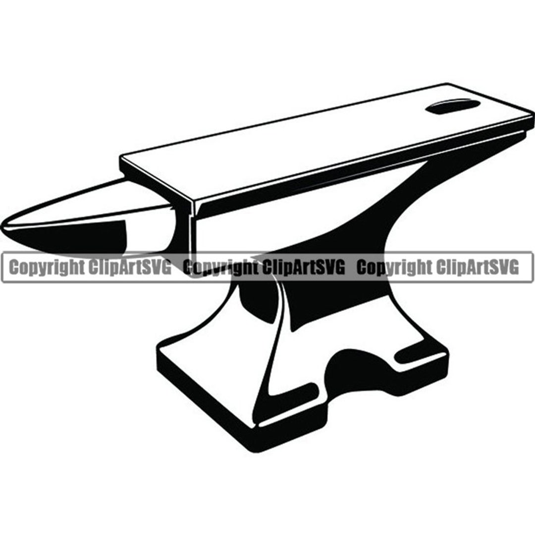 Bench Anvil 3 Hand Holding Hammer Forge Steel Metal Iron Tool Build ...