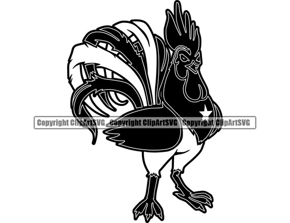 Bandera Puertorriqueña Con Gallo PUERTO RICO FLAG 3X5