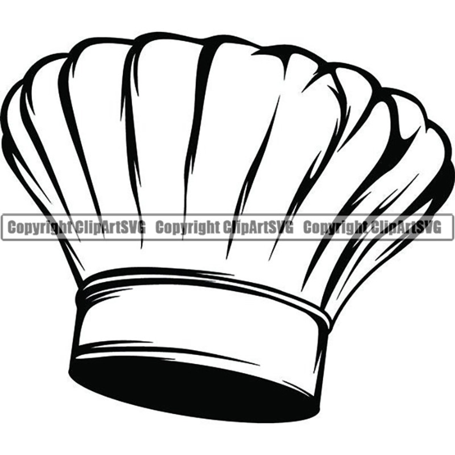 Chef Hat 4 Baker Baking Bakery BBQ Pastry Bread Kitchen - Etsy