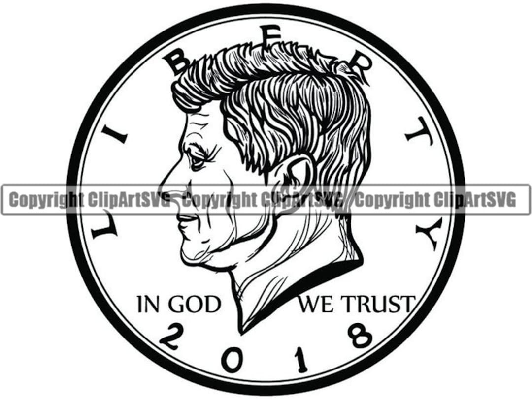 Money Coin #2 US 50 Cent Silver Half Dollar Sign Currency Collecting ...