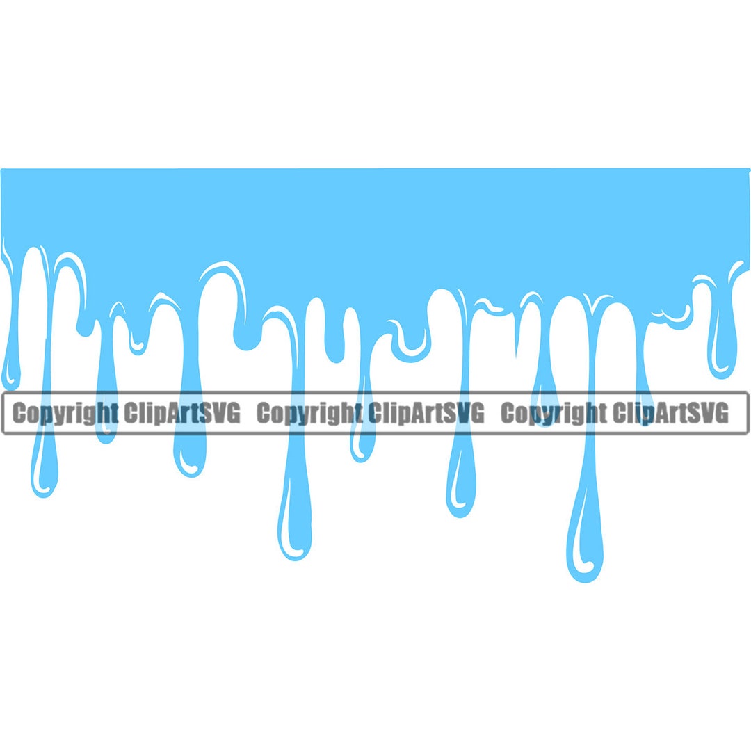 Water Wet Drip Dripping Splatter Clear Blue Pure Aqua Rain Drop Droplet ...