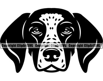 English Pointer Svg | Etsy