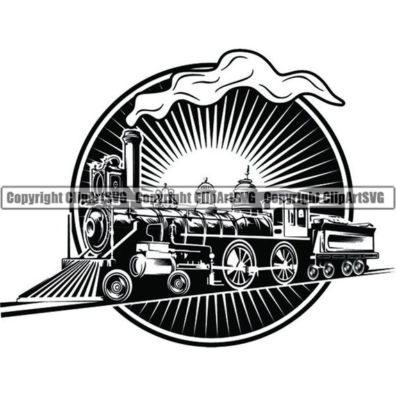 Train Smoke Vector
