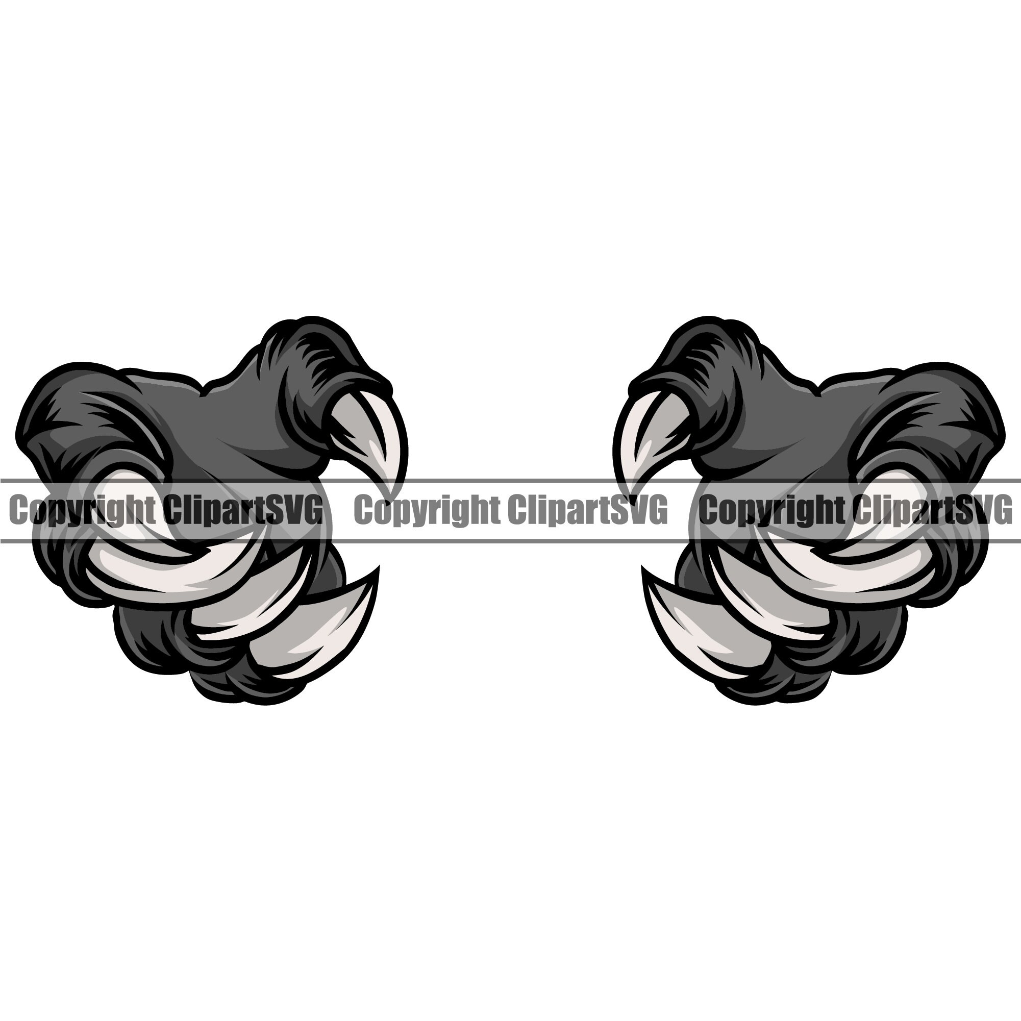 Visual Arts Softball Ball Animal Claw Mascot Silhouette Bat School Team ...