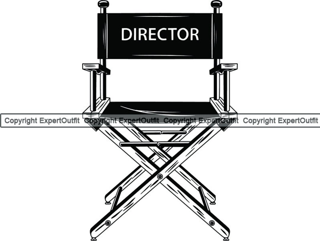 Acting Director Job Sign Wooden Black Chair Foldable Furniture ...