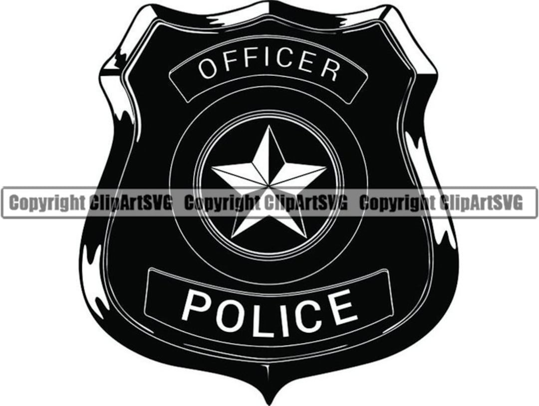 Police Badge #1 Officer Cop Law Enforcement Uniform Crime Criminal ...