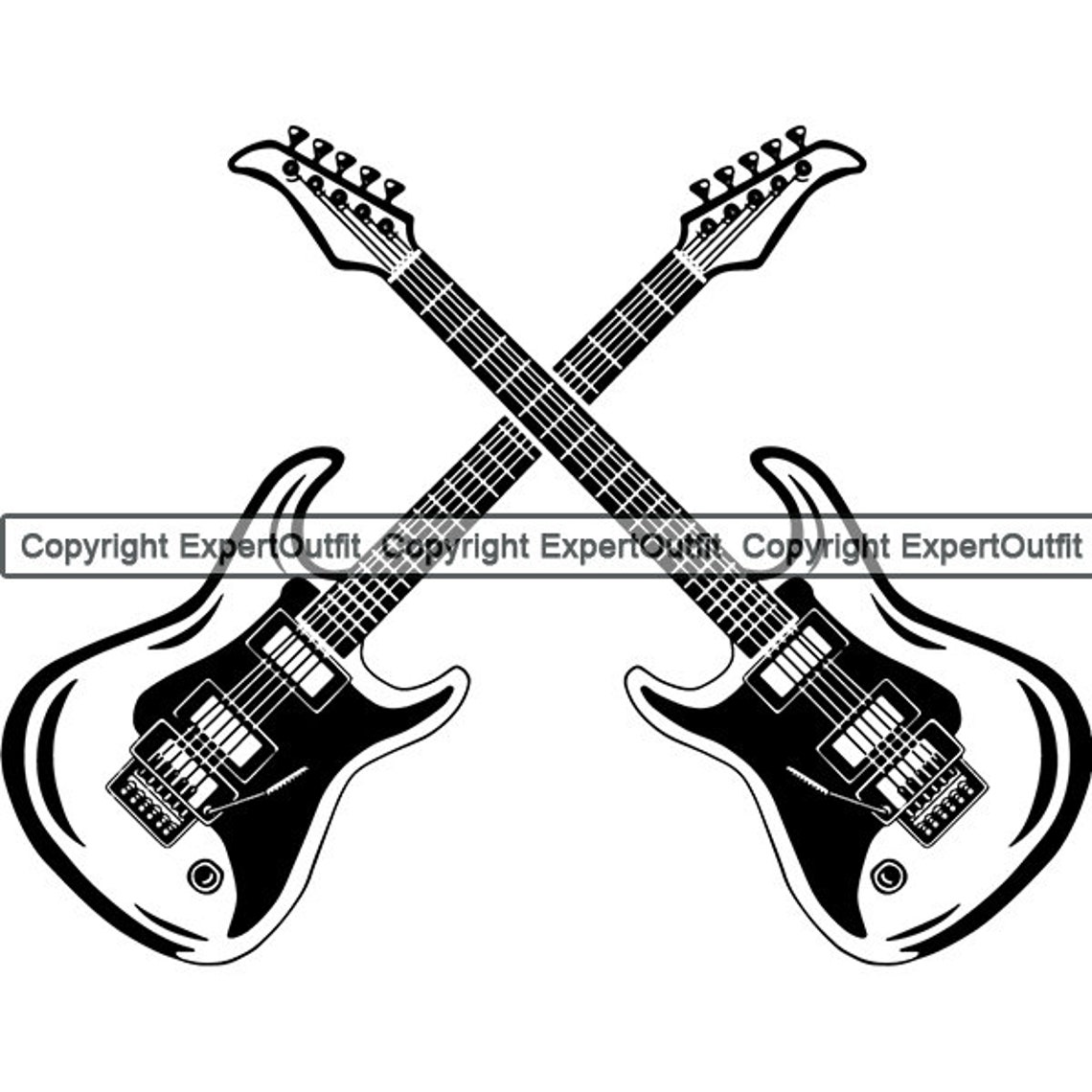 Music Guitar Electric Electronic String Instrument Musical - Etsy