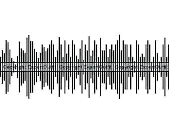 Soundwave Vector Clipart - Etsy