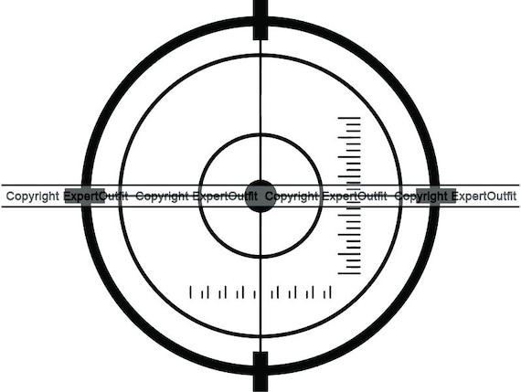 Rifle Scope View