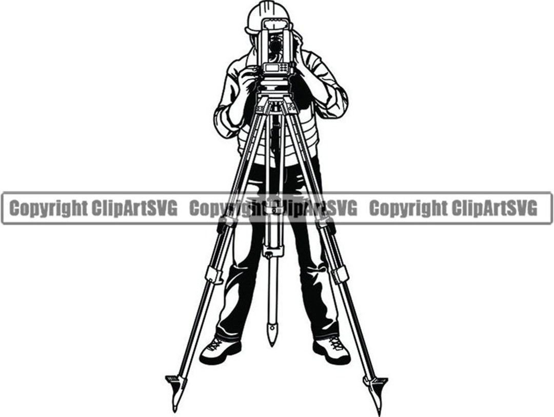 Surveyor Tools Clipart