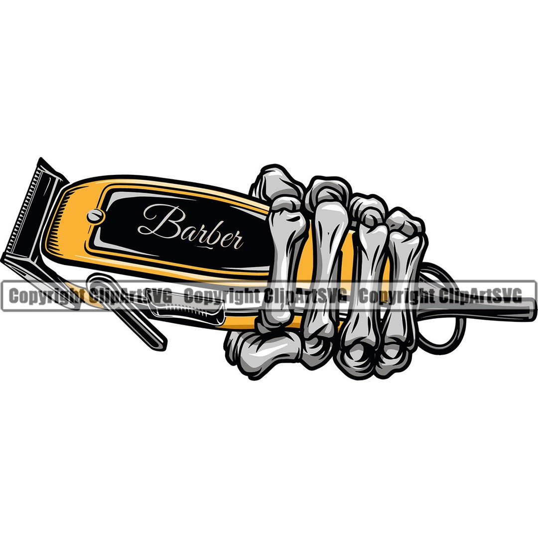 Bishops Barbershop Logo Clipart