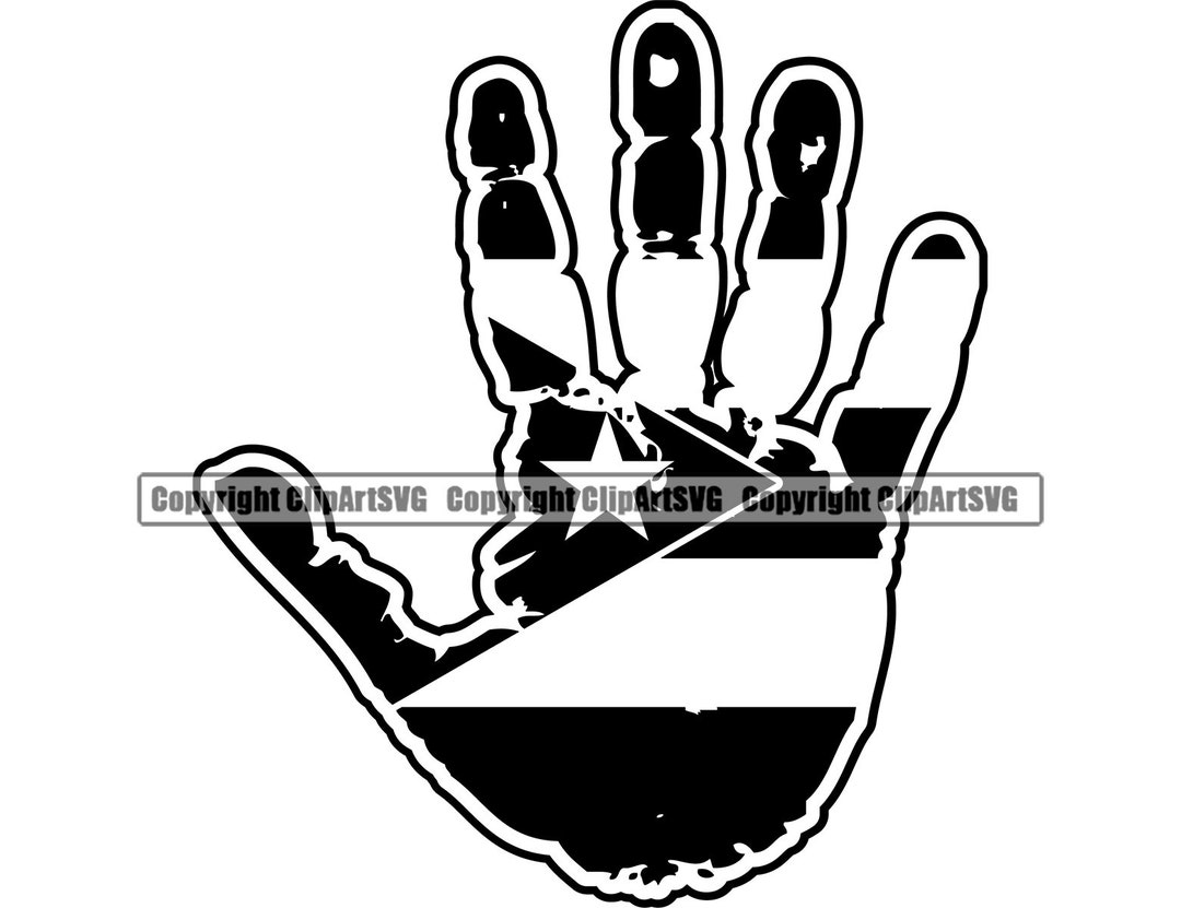 Puerto Rico Rican Finger Hand Print DNA Flag Country World Nation Map ...