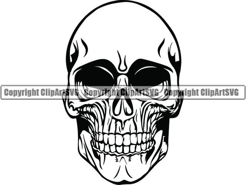 Skull 10 Death Evil Grin Kill Killer Tattoo Human Bodypart - Etsy