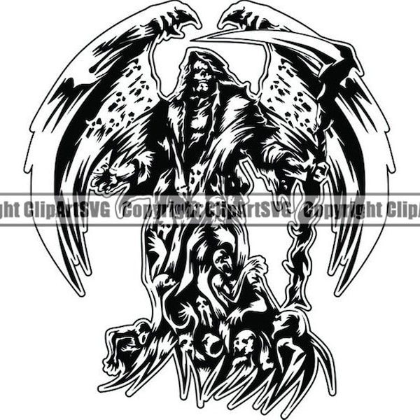 Grim Reaper Blade Svg - Etsy