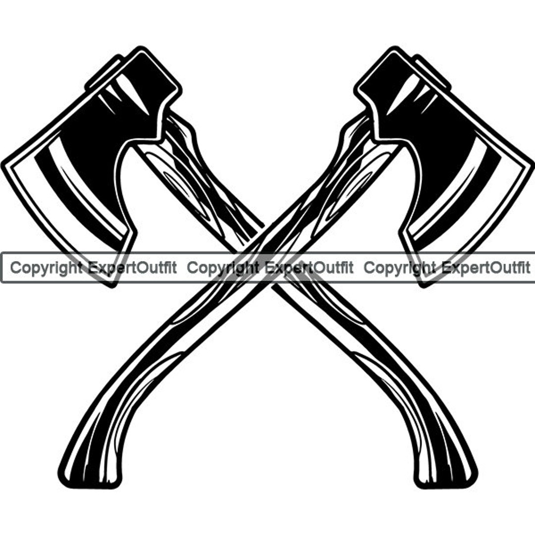 Lumberjack Logger Axe Tool Equipment Fire Firefighting Firemen Safety ...