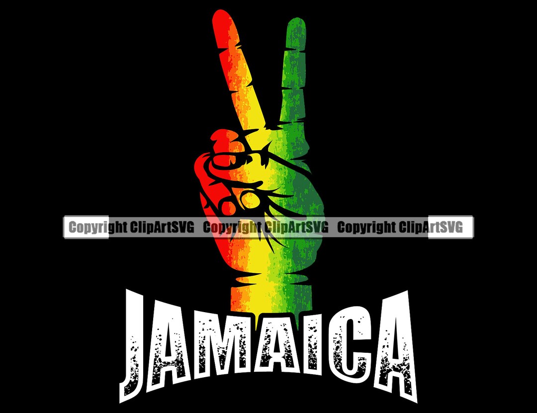 Rasta Reggae Peace Sign Jamaica Flag Love Music Hippy Marijuana Leaf ...