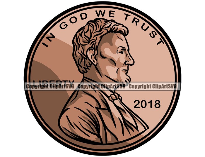 Us Penny Svg - Etsy