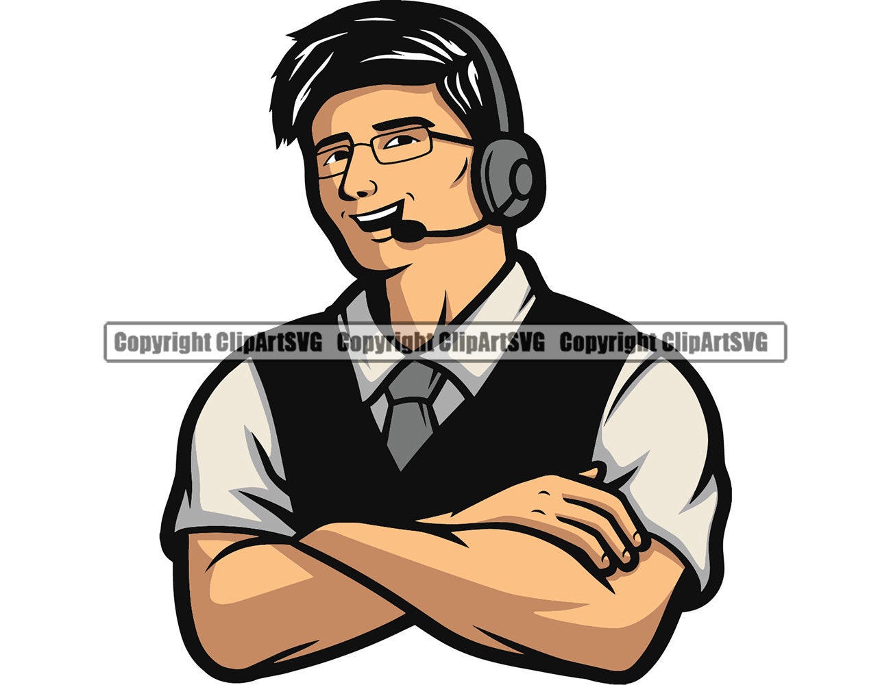Customer Support Call Service Tech Technician Business Phone Help ...