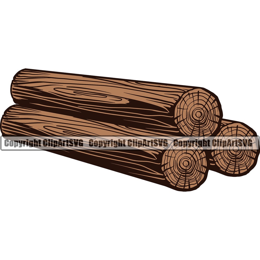Wooden Logs Timber Natural Brown Tree Lumber Nature Cut Forrest Old ...
