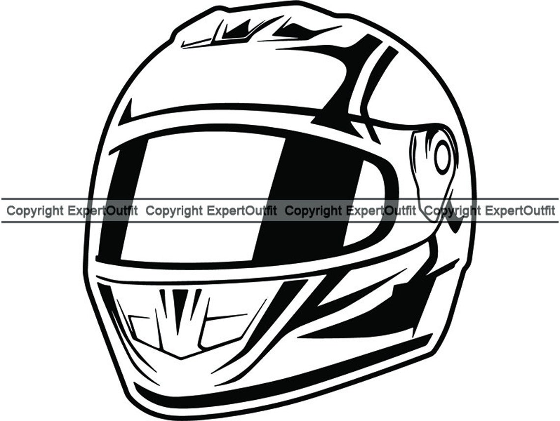 Sport Motorcycle Racing Race Helmet Racer Car Fast Speed | Etsy