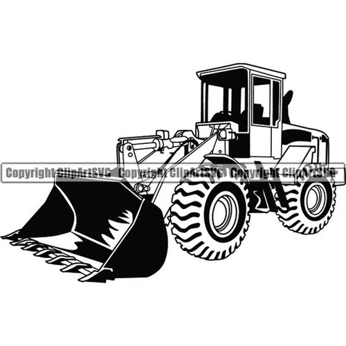 Construction Vehicle Cat Front Wheel Loader Bulldozer - Etsy