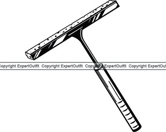 Squeegee Svg Clipart - Etsy