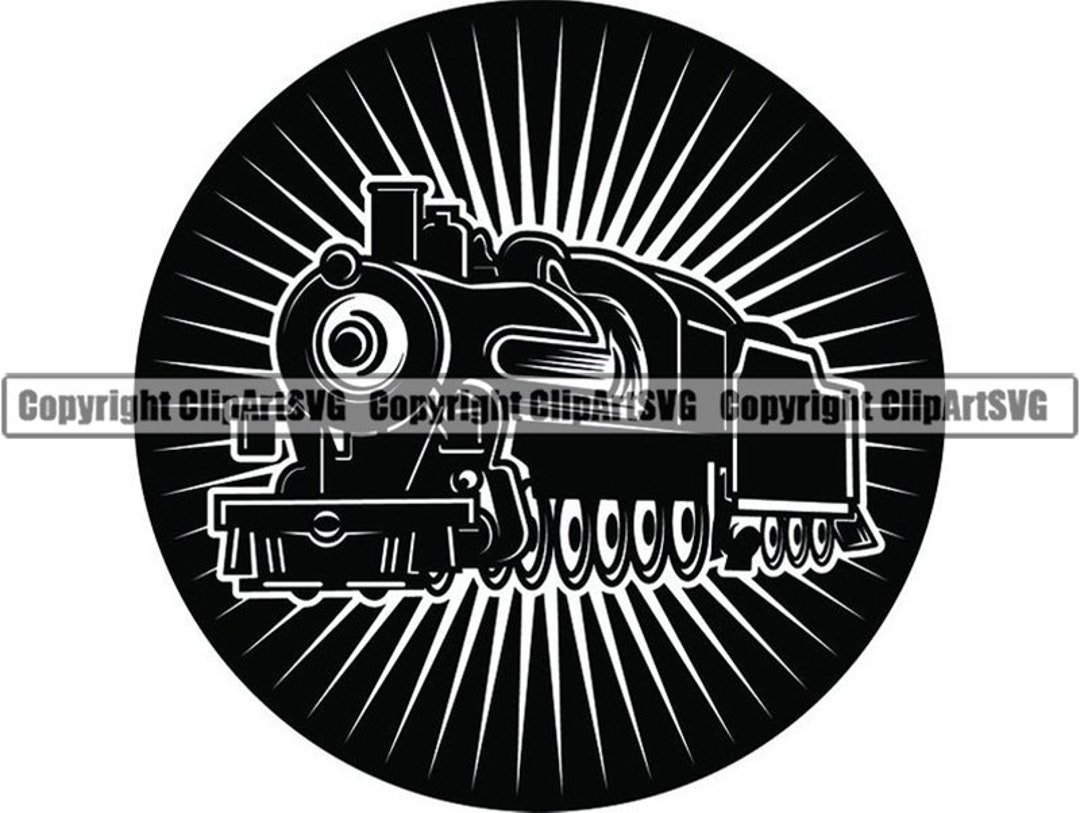 Steam Engine 27 Train Locomotive Smoke Vintage Railroad Railway Track ...
