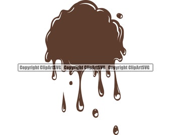 Poop Splatter Svg - Etsy