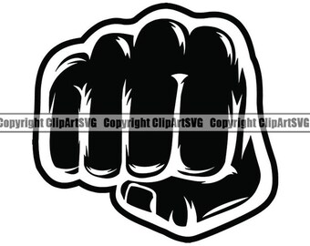 Smash Fist Clipart - Etsy