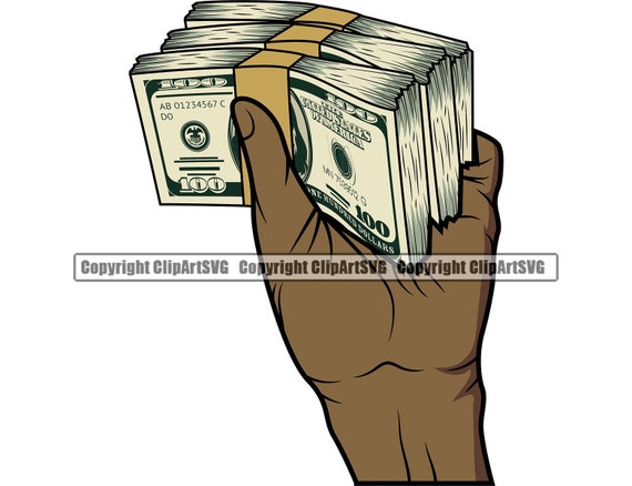 Money In Black Hand