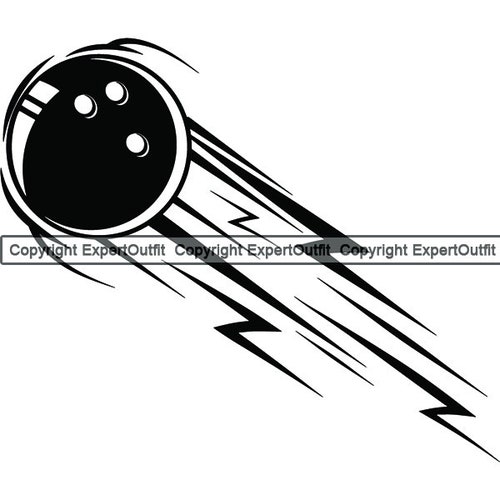 Bowling Ball Motion Hot Fire Flames Player Bowl Bowler Kingpin - Etsy