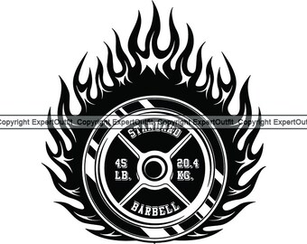 Weight Plate Logo - Etsy