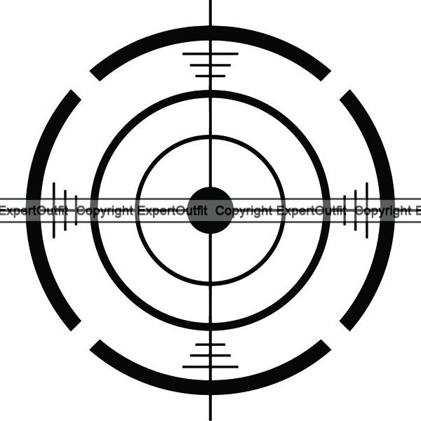Sniper Scope Svg - Etsy