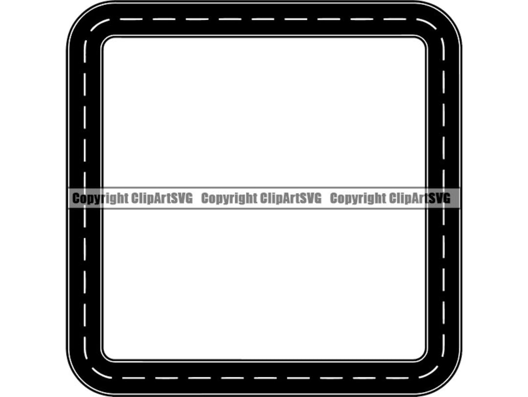 Racetrack Clipart Border
