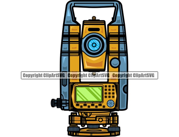Surveying Equipment Clipart