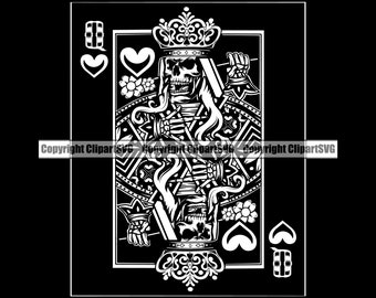 Skull Queen Svg - Etsy