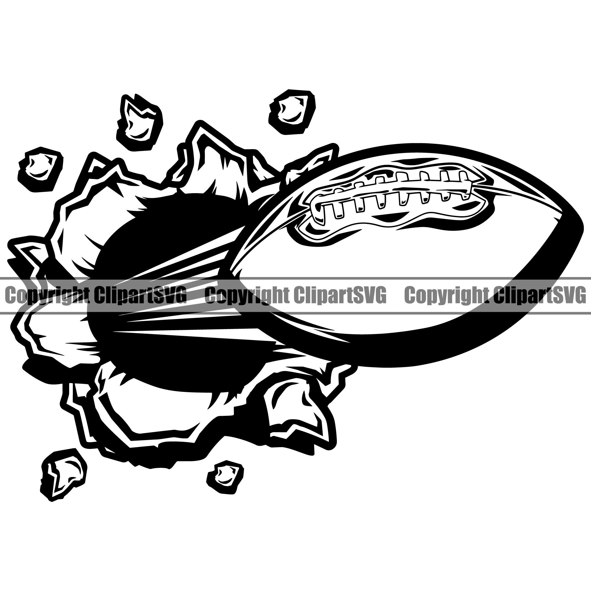 Football Speed Logos