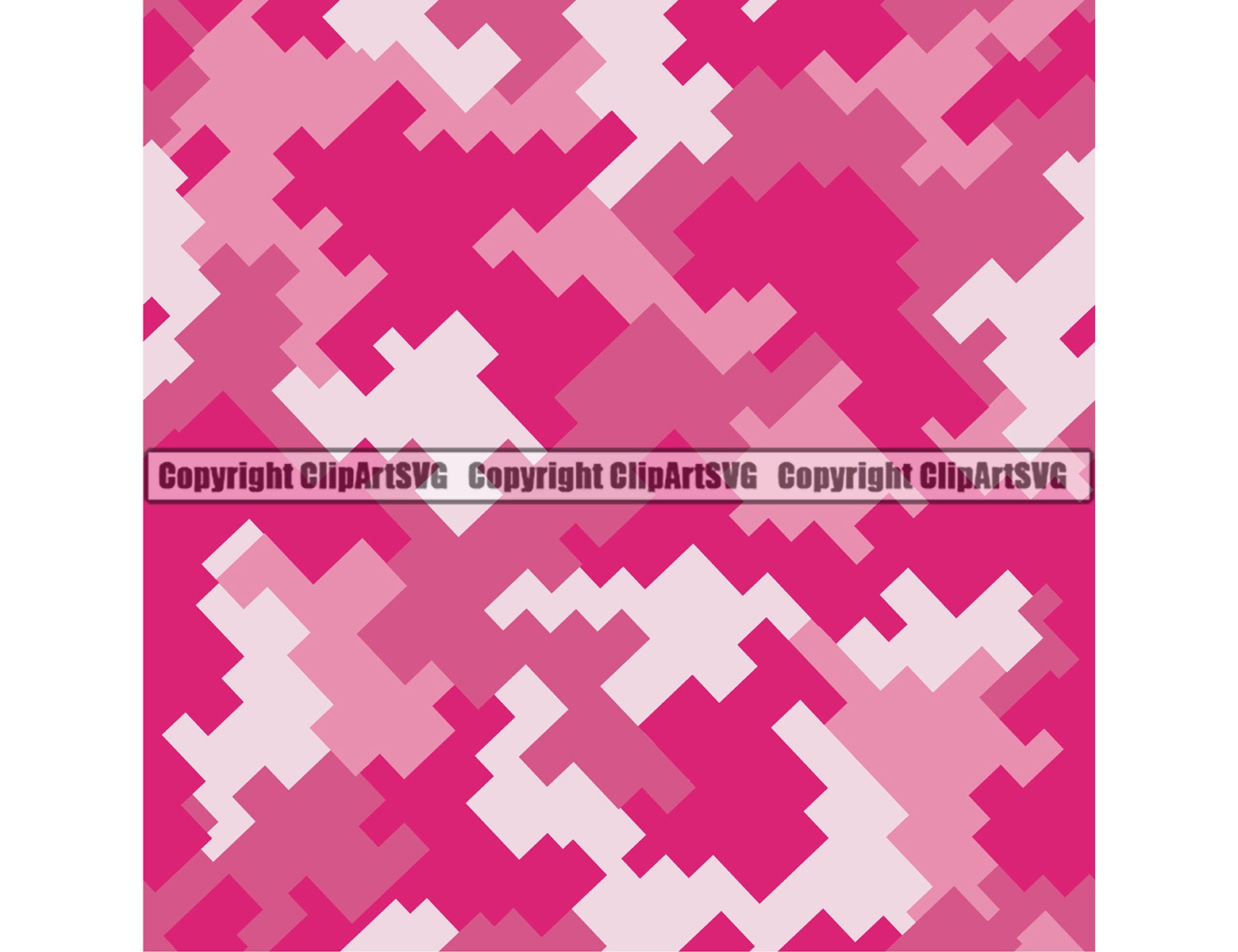 Pink Digital Camo Pattern