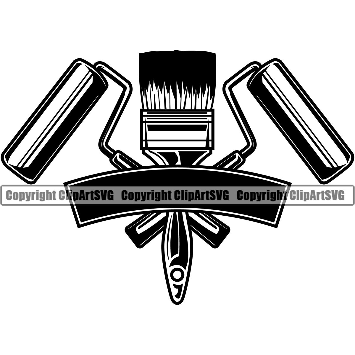 Paint Roller Logo