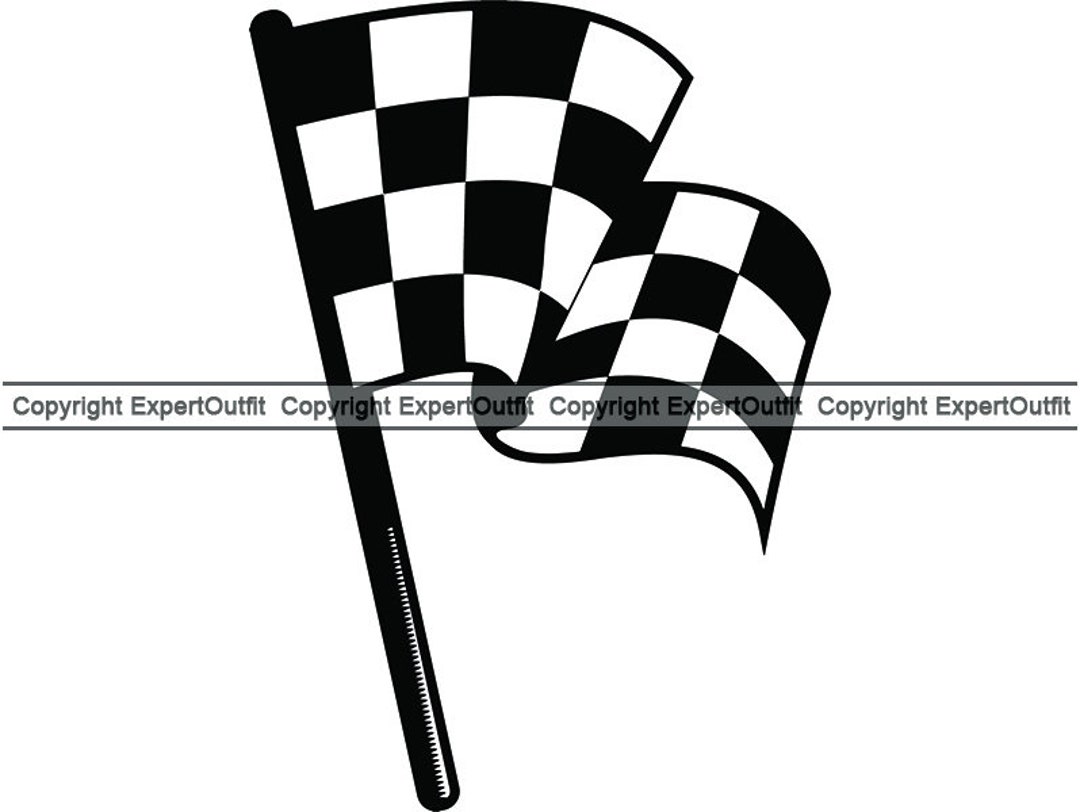 Sport Car Race Racer Racing Flag Win Checkered Drive Motor Rally ...