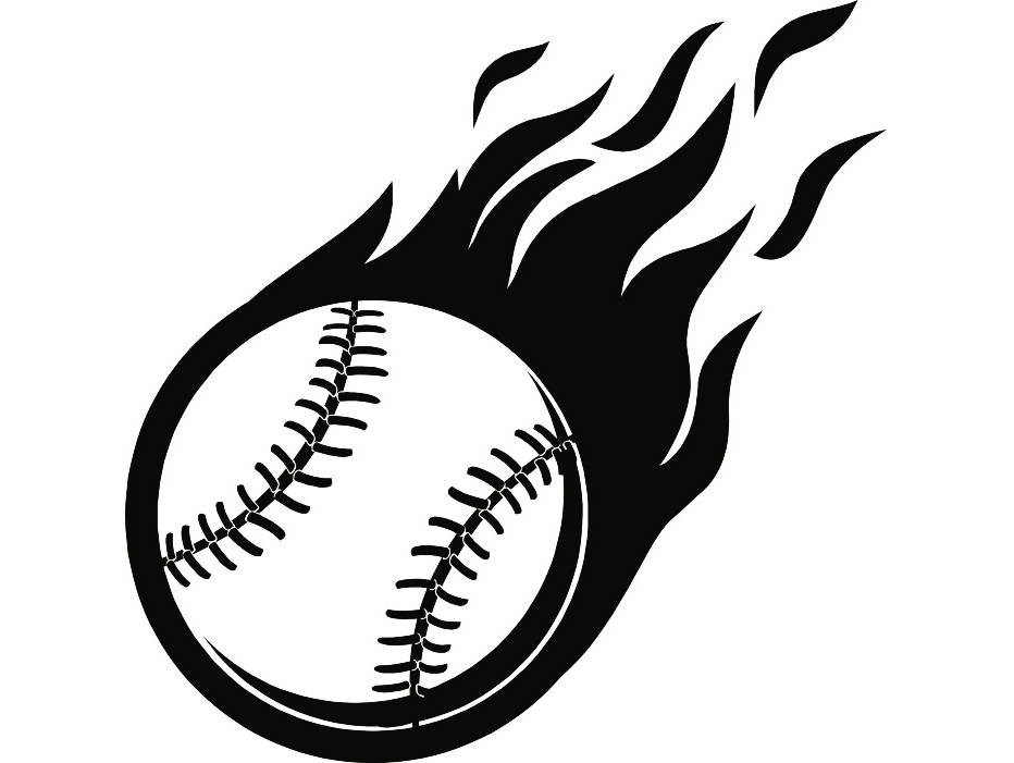 Baseball Logo 31 Flames Wood Stick Ball Sports League | Etsy