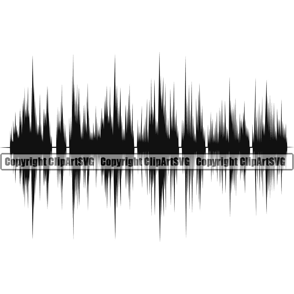 Sound Wave Audio Vibration Music Audio Technology Waveform | Etsy